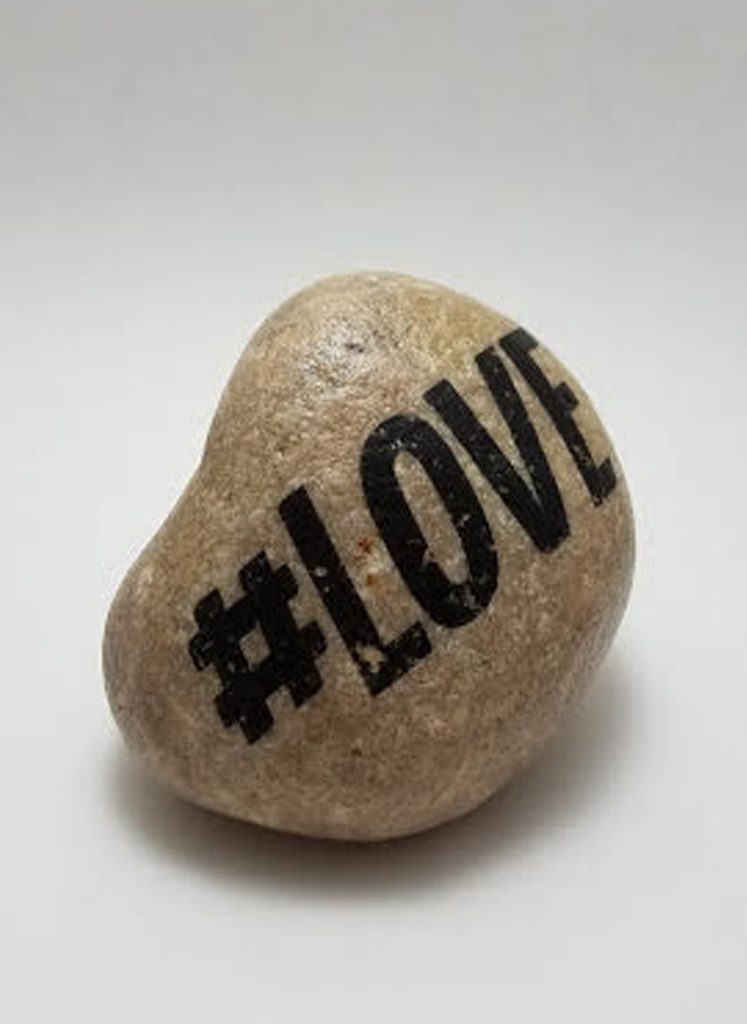 The #LoveRock, Send this rock to a person you love | Gifts That Rock!